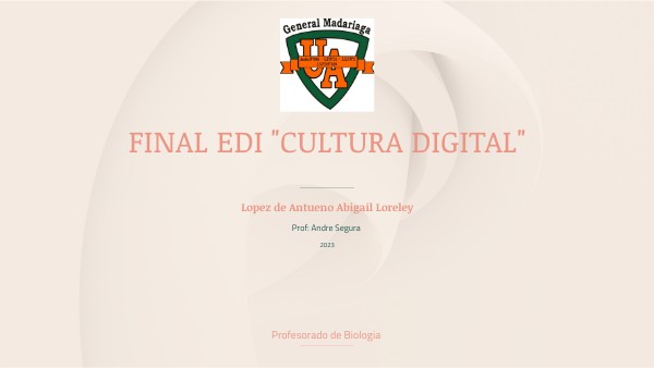 final edi | Genially