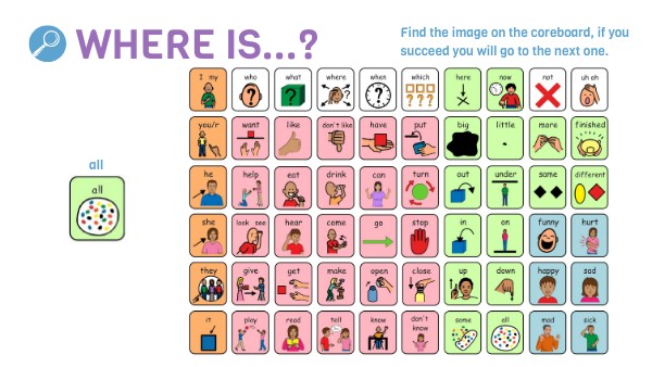 WHERE IS? (Core board) | Genially