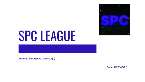 SPC LEAGUE | Genially