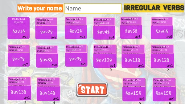 Irregular verbs | Genially