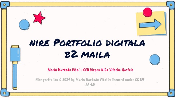 Nire portfolioa B2 | Genially