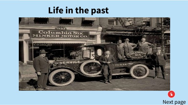LIFE IN THE PAST