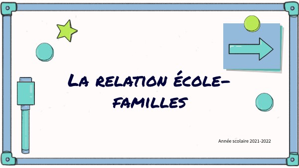Relation Ecole-Familles dir FF | Genially