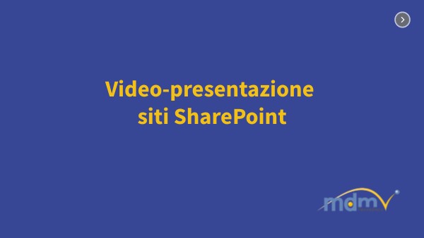Video-Presentazione siti SharePoint | Genially