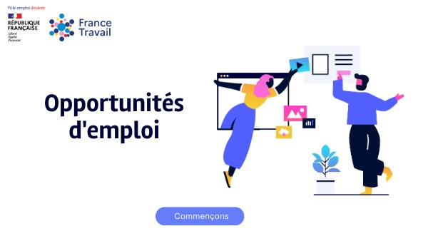 Opportunités emplois | Genially