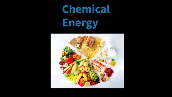 What is Chemical Energy?