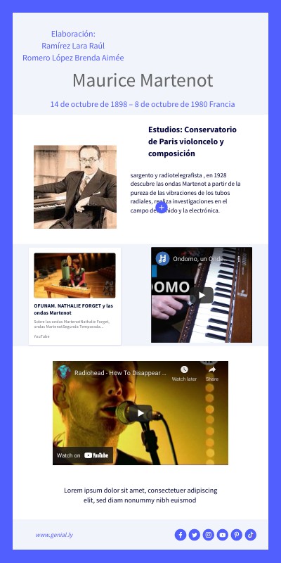 Maurice Martenot | Genially