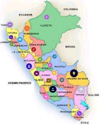 Imagen interactiva mapa del Perú