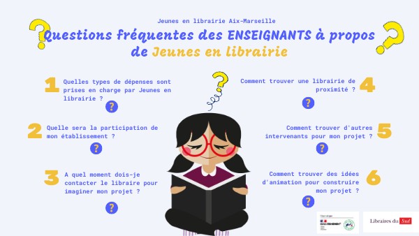 FAQ Enseignants Jeunes en Librairie - | Genially