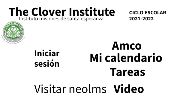 THE CLOVER INSTITUTE APP | Genially