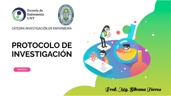PROTOCOLO DE INVESTIGACION ENFERMERÍA | Genially