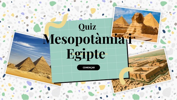 QUIZ MESOPOTÀMIA 1