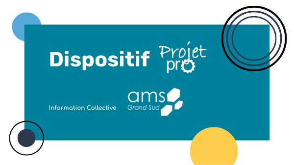 Dispositif Projet Pro - AMS Grand sud 2022
