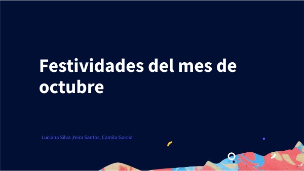 Festividades de Octubre