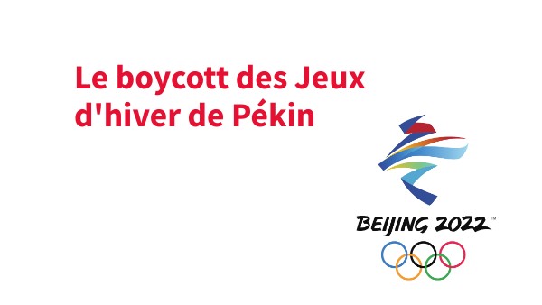 boycott JO Pékin | Genially