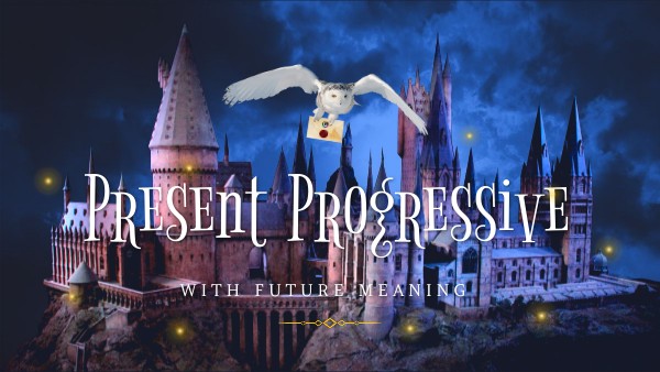 Preseent Continous with future meaning | Genially