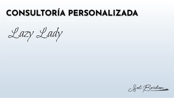 Consultoría Lazy Lady