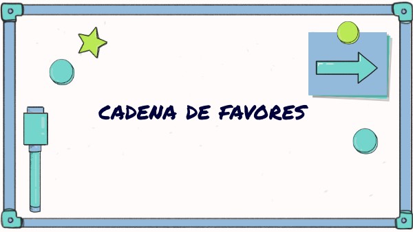 cadena de favores | Genially