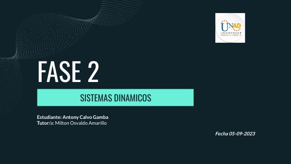 SISTEMAS DINAMICOS | Genially