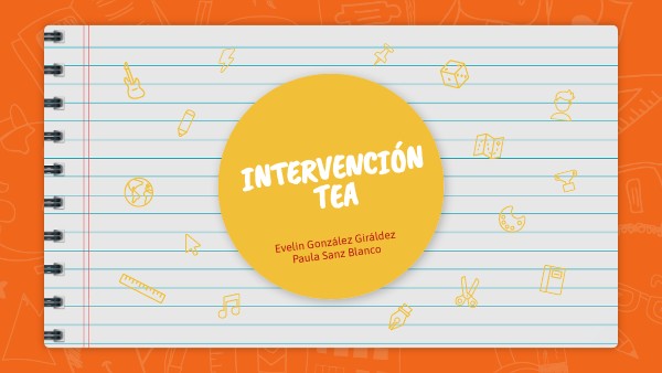 Presentación Intervención TEA | Genially