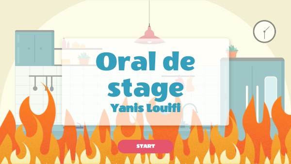 Oral de stage | Genially