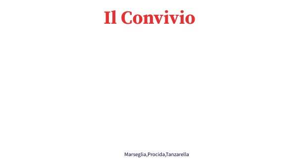 Il Convivio | Genially