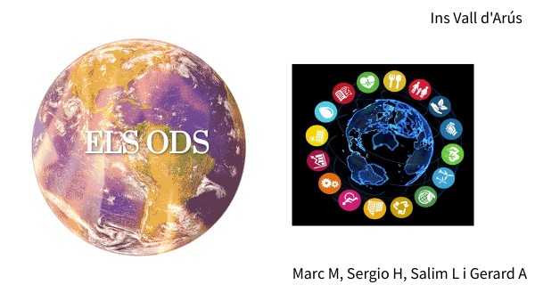 ELS ODS - Gerard, Salim, Marc i Sergio