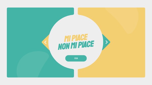 Mi piace / Non mi piace | Genially