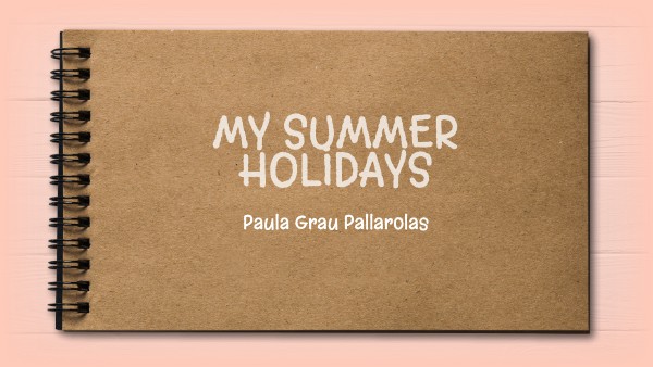My summer holidays | Genially