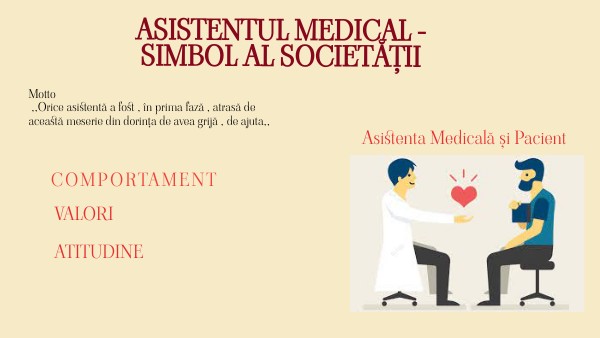 Asistentul medical și pacient | Genially