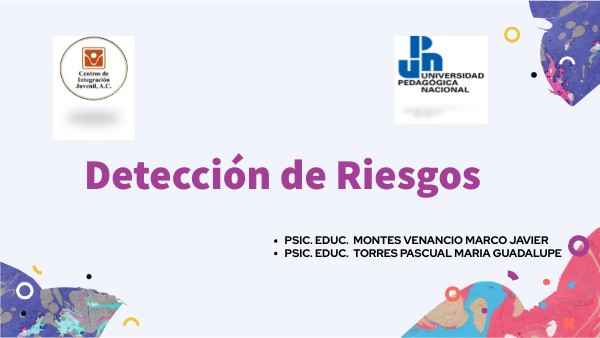 VIDEOPRESENTACIÓN GENIAL detección riesgos | Genially