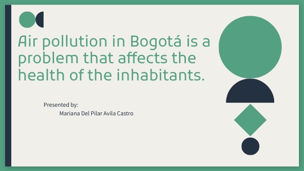 Air pollution in Bogotá | Genially