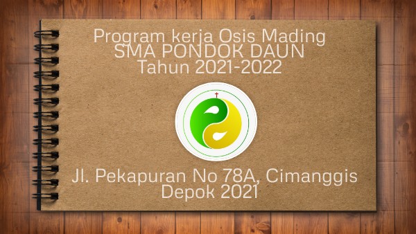 Program Kerja Devisi Mading | Genially