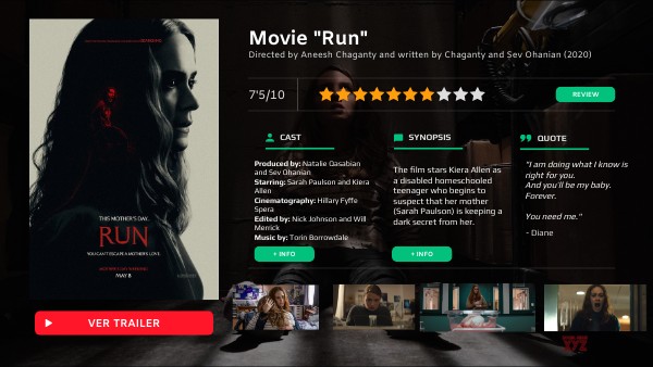 Movie Run: Review | Genially