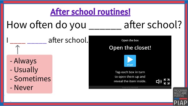 After School Routines