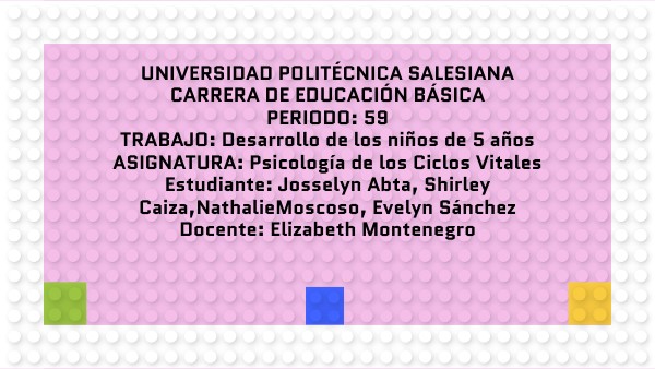 PRESENTACIÓN BLOQUES