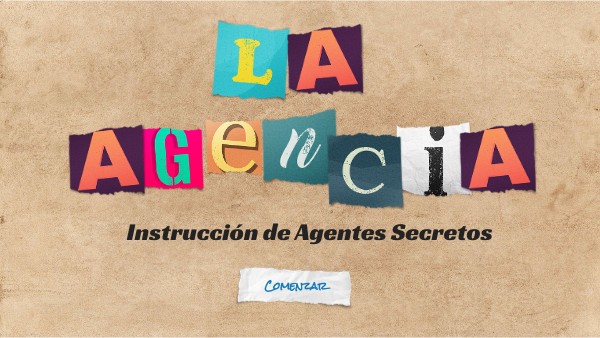 grupo jueves - INSTRUCCIÓN AGENTES SECRETOS