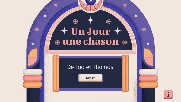 Un jour une chanson | Genially