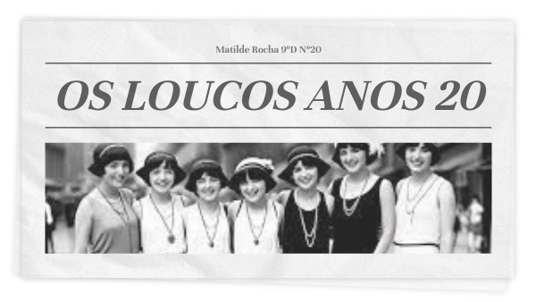 Os loucos anos 20