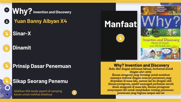 Infografis Why? Invention and Discovery | Genially