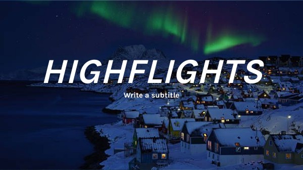 HIGH FLIGHTS PRESENTATION | Genially