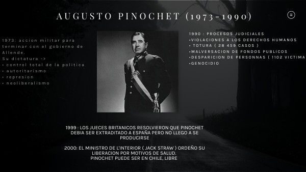 Augusto pinochet