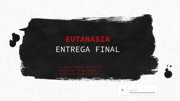 EUTANASIA | Genially