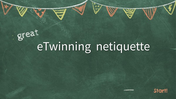 eTwinning teachers' netiquette | Genially