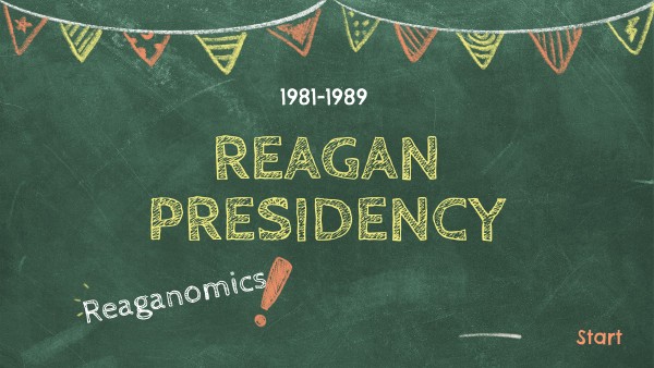 Reagan Presidency -21/22 version
