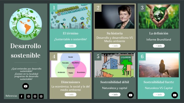 Desarrollo sostenible | Genially