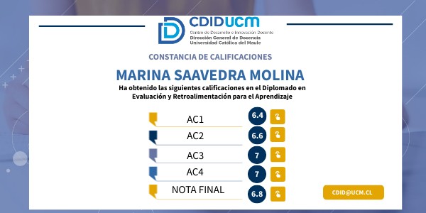 Calificaciones-Marina Saavedra Molina