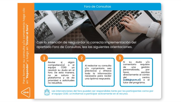 Foro de consultas - Instrucciones