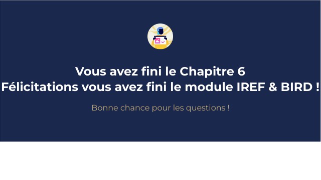 CHAP 6 IREF BIRD | Genially