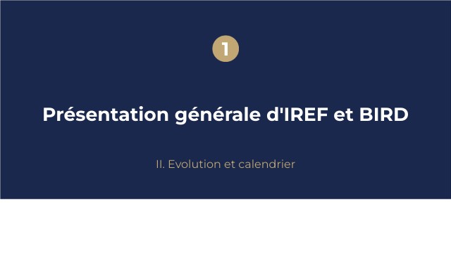 Projet IREFBIRD CHAP 1 S2